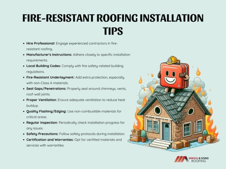 How to Protect Your Home With Fire-Resistant Roofing Materials - Mikku ...